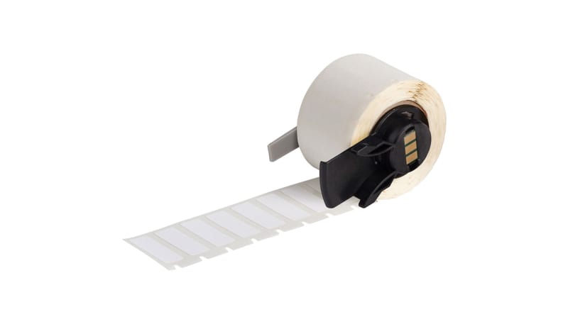 Brady PTL-16-489 Ultra Aggressive Polyester General ID Labels, 0.375"H ...