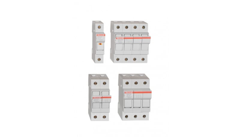 Mersen K305012 Fuseholder,Finger-Safe,4P,8.5 x 31.5,CMS8 Quadruple Pole ...