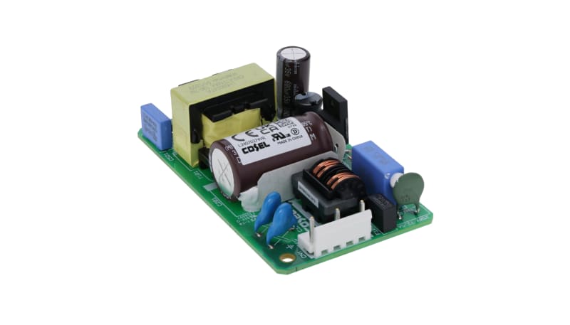 Cosel U.S.A. Inc. LHA30F-24 Power Supply, AC-DC, Open Frame, 30W, 24V@1 ...