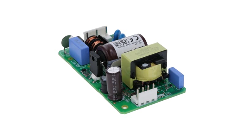 Cosel U.S.A. Inc. LHA30F-24 Power Supply, AC-DC, Open Frame, 30W, 24V@1 ...