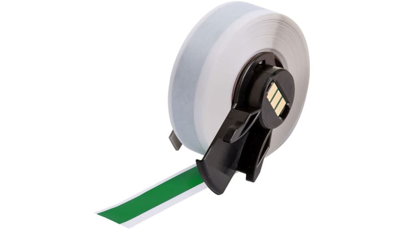 Brady M61C-500-595-GN Label 0.5 in W x 50 ft L Vinyl Green Roll of 50 Feet