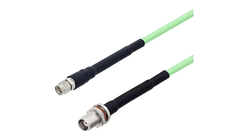 L-com LCCA30015-FT3 Coaxial Cable Assemblies, SMA Male to TNC Female ...