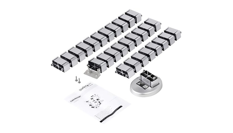 StarTech.com CMVBMOD Cable Management Spine - Flexible Cable Organizer ...