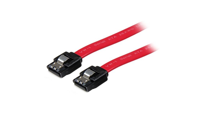 StarTech.com LSATA24 24in Latching SATA Cable - SATA cable - Serial ATA ...