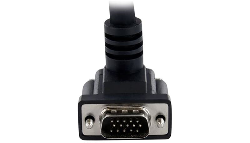 StarTech.com MXT101MMHD15 15ft Coax High Resolution 90° Down Angled VGA ...