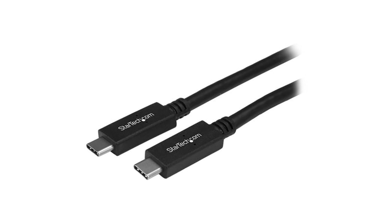 StarTech.com USB31CC1M 1m (3 ft) USB C Cable - M/M - USB 3.1 (10Gbps ...