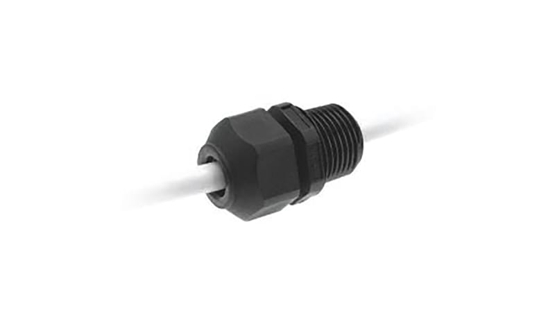 Heyco M3234 Liquid Tight Cordgrip, NPT 3/4in, Range 0.435-0.705 in ...
