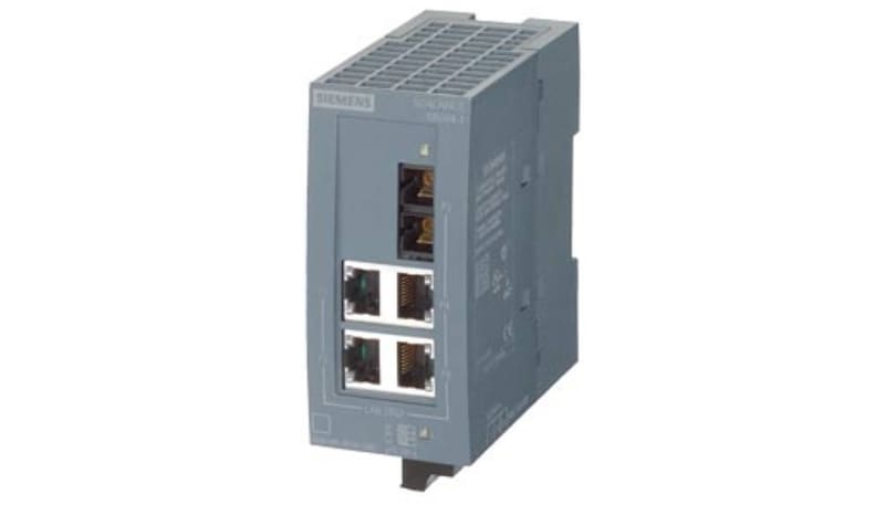 Siemens 6GK50041BD001AB2 Ethernet Switch,Industrial,Unmanaged, 4 RJ45 ...