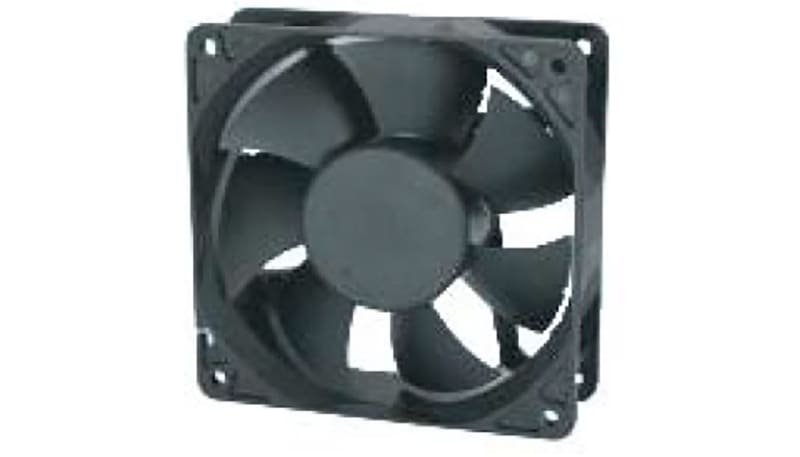 Orion Fans OD1238-24HBIP69K DC Fan, IP69K, 120x120x38mm, 24VDC, Dual ...