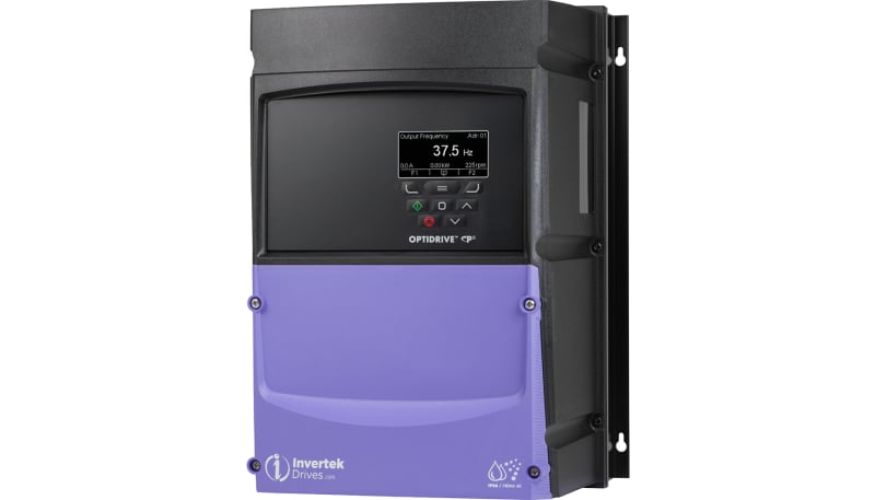 Invertek Drives ODP-2-44300-3HF4A-MN AC Drive, Frame 4, 46A, 30Hp, 3 ...