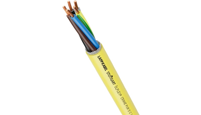 Lapp Group 0045233 Cable, Flexible, Olflex Crane Pur, 2 Awg/4C, 1000V, Ce