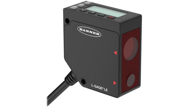 Banner Engineering LE550I Sensor, Laser Displacement, 100-1000mm Range ...