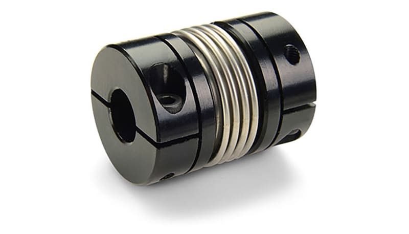 Ruland Manufacturing BC36-1 1/8"-20MM-A Bellows Coupling,Clamp,Bore 1 ...