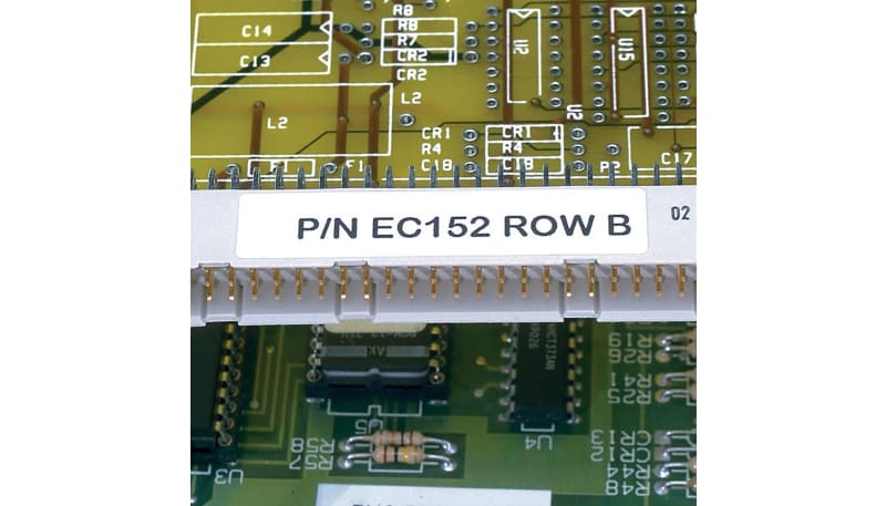 Panduit C100X150TJJ Laser/ink jet component label, 1.00" W x 1.50" H ...