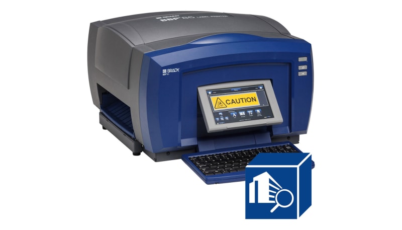 Brady BBP85-BWSSFID Sign and Label Printer, Multi-Color, Continuous and ...