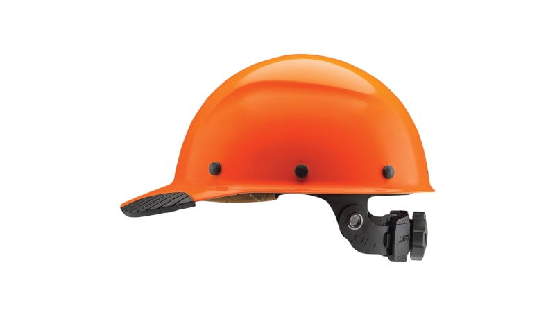 Lift Safety HDFC-18OG Fiber Resin Cap Brim Hard Hat (Orange) DAX