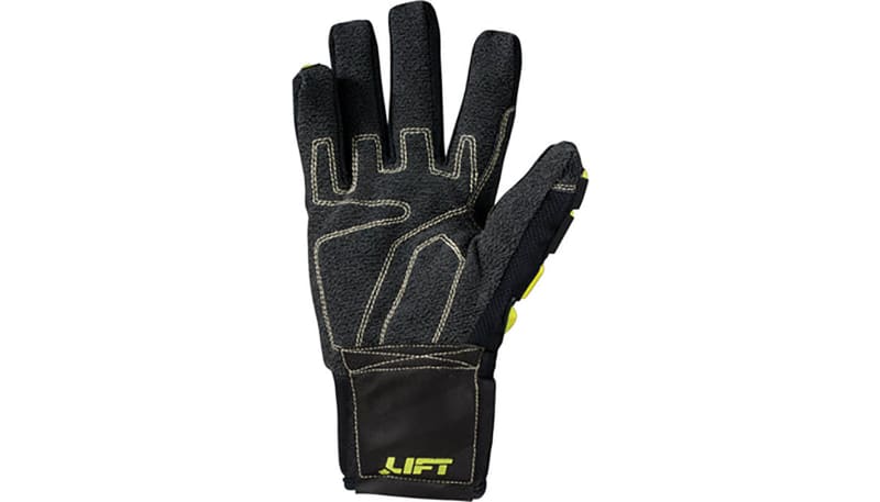 Lift Safety GRW-0HVS Winter Black Impact Glove Superior Abbrasion ...