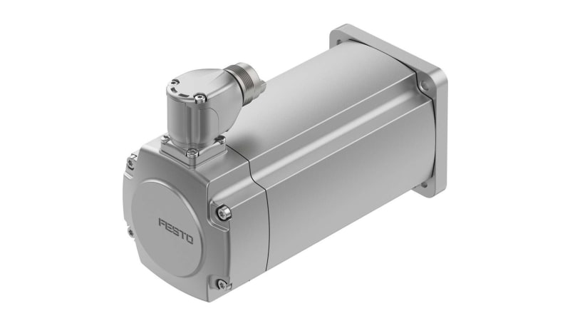 Festo EMMT-AS-80-S-LS-RMB Servo Motor, AC synchronous, sz 80 flange ...