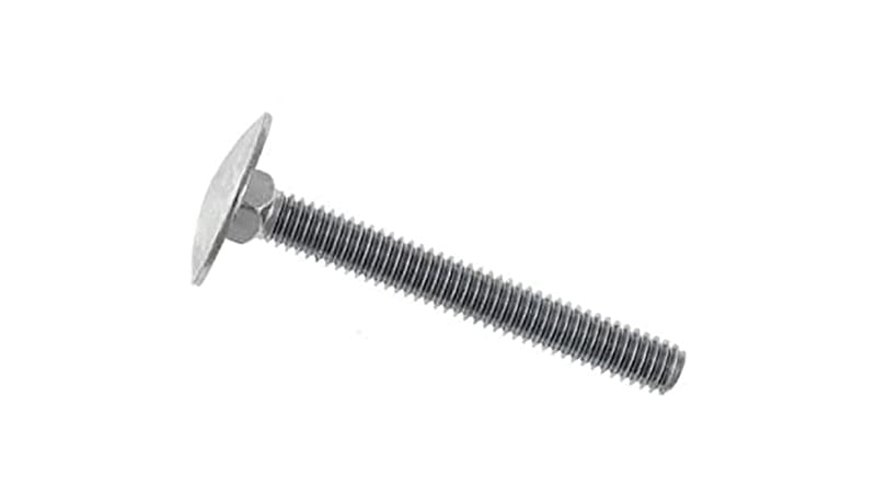 RS PRO 2450830 (25533764) 5/16-18 X 2 1/2 in Step Bolt, Grade 2, Zinc ...