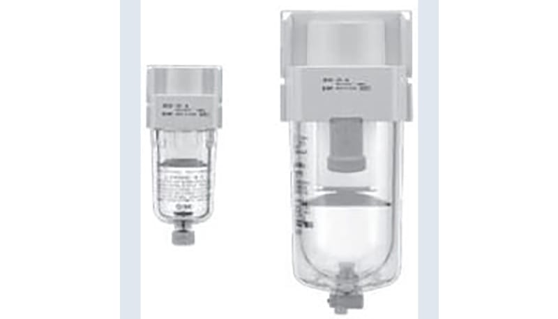 SMC Corporation AF20-N02-RZ-A Filter, air, 1/4"NPT,urban white,100PSI, R-L