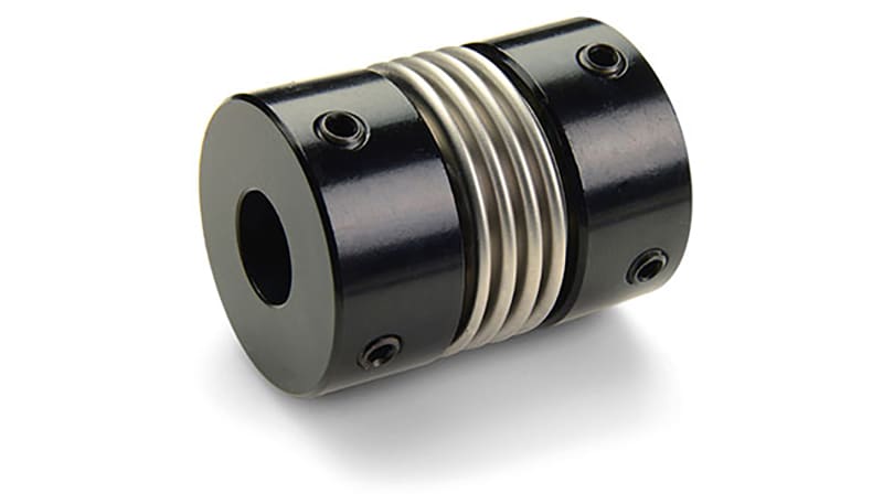 Ruland Manufacturing BS21-5/8''-10MM-A Bellows Coupling, Set Screw ...