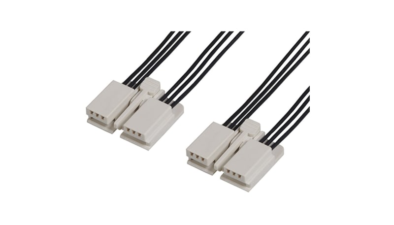 Molex Incorporated 216330-1044 Edge lock R-R 4ckt 600mm Sn