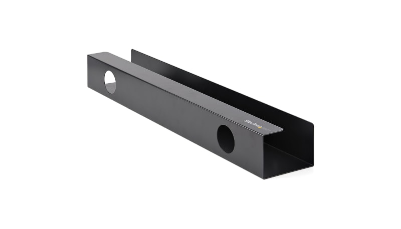 StarTech.com UDCMTRAY Under Desk Cable Management Tray, Cord/Wire ...