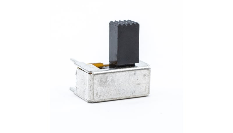 E-Switch / RS PRO EG2219 Slide Switch, DPDT, ON-ON, 500 mA, 15V DC, TH ...