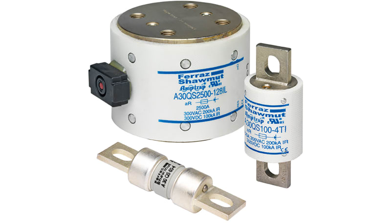 Mersen A30QS800-128IL Fuse,Semiconductor,Fast Acting,Hockey Puck Bolt ...