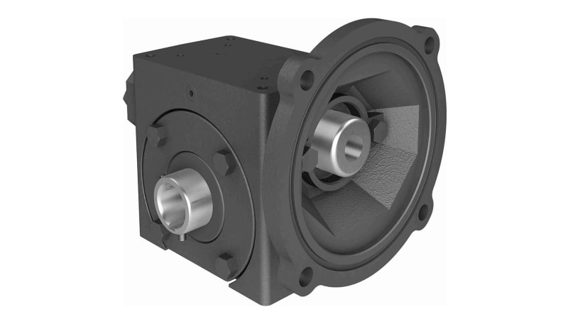 Hub City 0230-01592 Right Angle Gearbox, 7.5:1 Ratio, Hollow Bore out ...