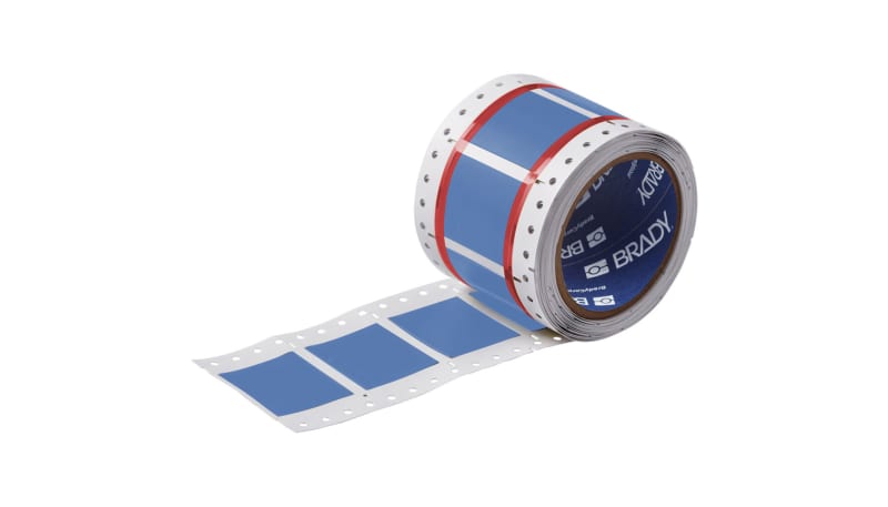 Brady 2HX-1000-2-BL Heatex Polyolefin Wire Marking Sleeves, 1"Dia. X 2 ...