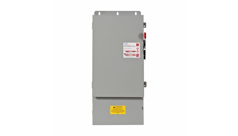 Eaton - Cutler Hammer DT464SNURKLC DT, 4P, 4W+G, 600V, 200A, Half-Fused ...