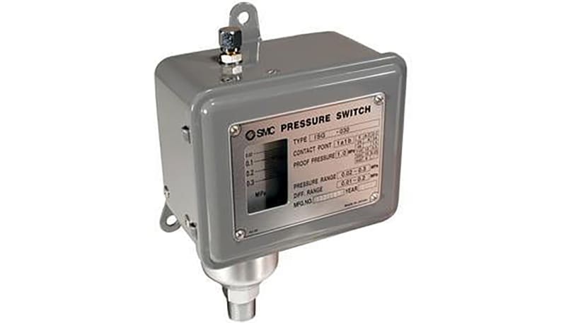 SMC Corporation ISG231-030-W PRESSURE SWITCH, GENERAL PURPOSE, IP44, SS ...