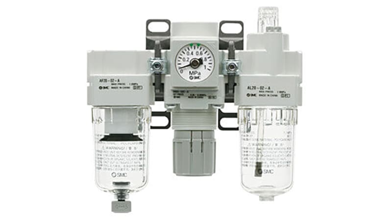 SMC Corporation AC60-N10E-3Z-B F/R/L COMBO MODULAR, 1NPT, AC-B SERIES