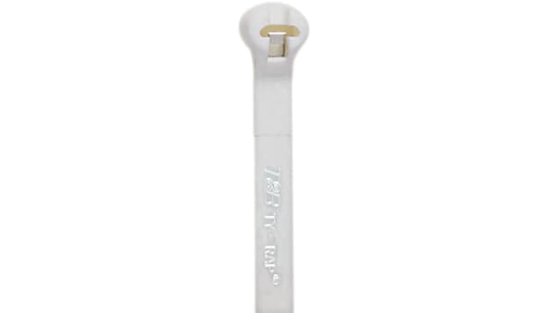 Ty-Rap by ABB TYB2315M-9 Cable Tie, White Nylon, 6.7"L, , Tensile ...