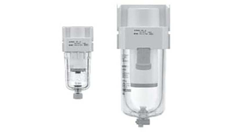 SMC Corporation AFM40-F04D-2R-A MIST SEPARATOR, AIRLINE, G1/2, AFM-A SERIES