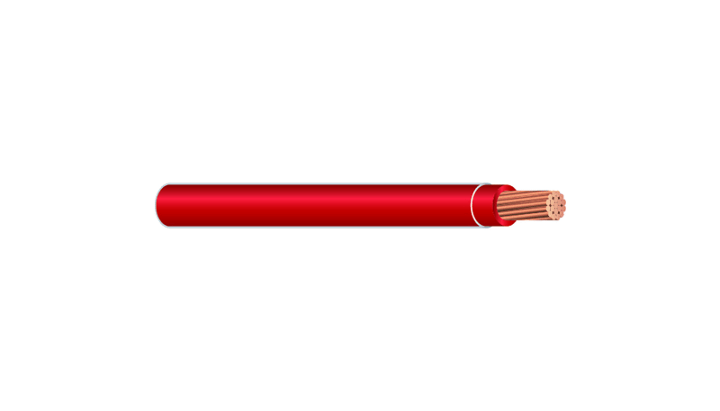 Southwire 20490906 Type THHN Wire, 8 Awg Stranded, Red