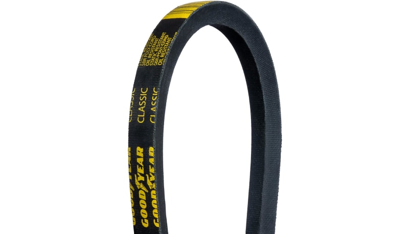 Goodyear Belts B112 Classical V-Belt, 1 Band, B' Section