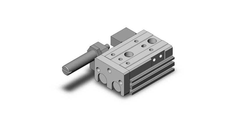 SMC CYLINDERS MXQ8-10BS SLIDE TABLE, PNEUMATIC, PRECISION, MXQ SERIES