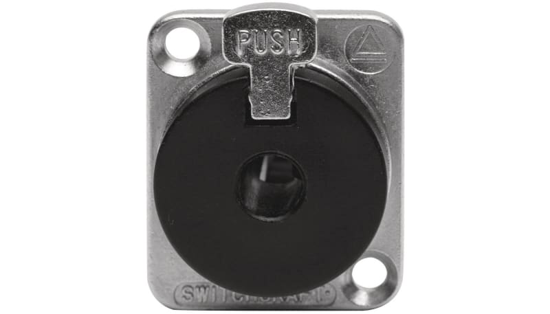 Hubbell Wiring Device-Kellems 14S10 CONN, 1/4JK,LOCKING,SDR TYPE,PNL MT ...