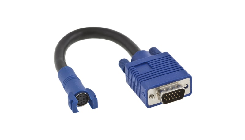 Hubbell Wiring Device-Kellems 15MP6P1 CONN, D SUB,15PIN M 8PIN F,8inch ...