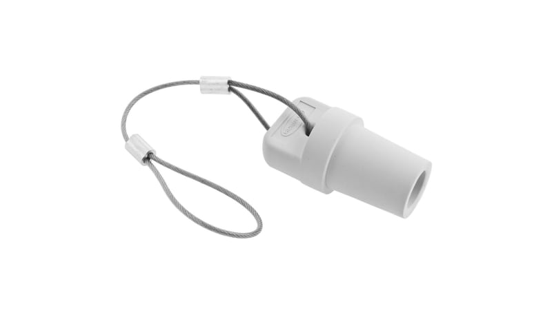 Hubbell Wiring Device-Kellems HBLMCAPW SINGLEPOLE, MALE CAP, WHITE