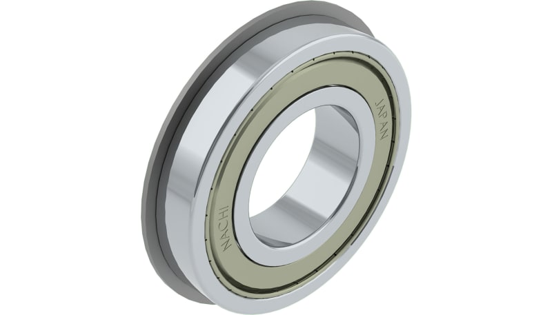 Nachi Bearings 6016ZZNR Ball Bearing, 6000 SERIES DEEP GROOVE RADIAL ...