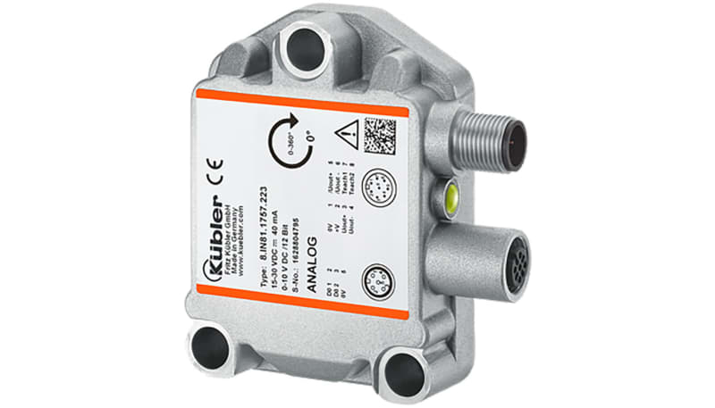 Kuebler 8.IN81.1732.121 Inclinometer; 1-dimensional; 0-360?; 0.5-4.5V ...