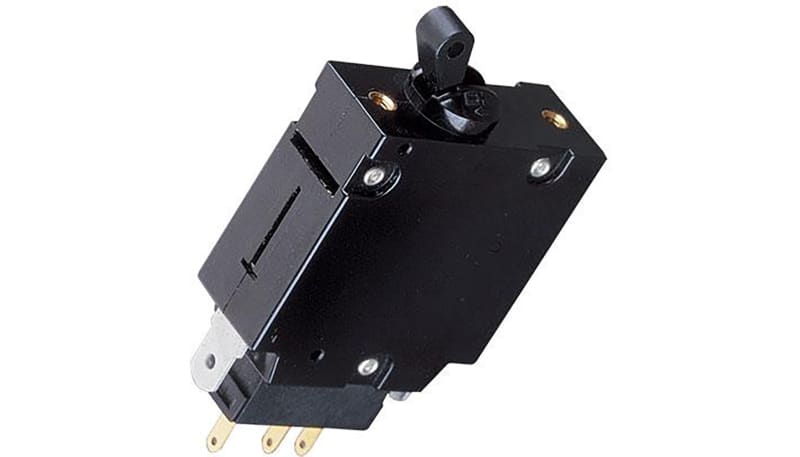 Sensata - Airpax IPA-6-1-52-10.0-A-01-T Cir Brkr Hyd Mag, Screw, 1 Pole ...
