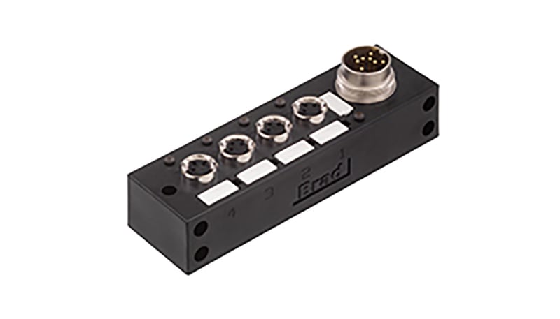 Molex Woodhead/Brad 120247-0001 MPIS Nano-Change,M8, Passive Junction ...