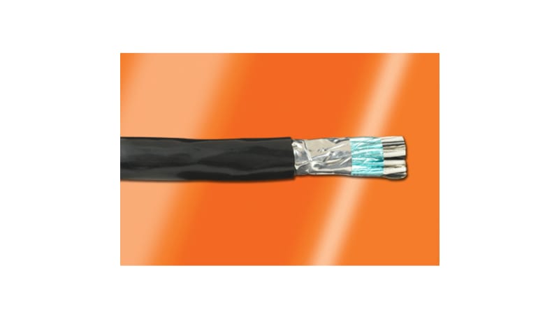 Alpha Wire M2488 SL002 Communication & Control Cable, 28Awg/3C TC, Foil ...
