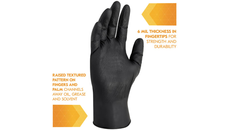 Kimberly-Clark Professional 49280 KleenGuard, Grip Nitrile Gloves ...