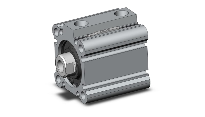 SMC CYLINDERS CDQ2A32-15DCZ-A93Z CYLINDER, AIR, COMPACT, CQ2-Z SERIES