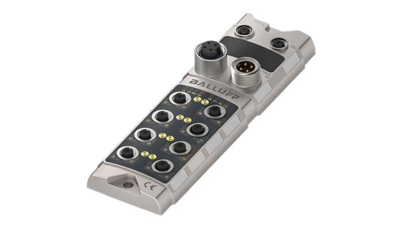 Balluff BNI00HM Network block, Gateway, IO-Link, EtherNet/IP, M12, 8 ...